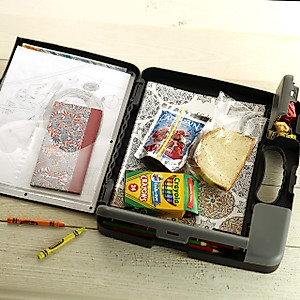 Officemate Portable Clipboard Storage Case, Charcoal (83301)