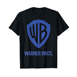 Warner Brothers WB Blue Logo T-Shirt