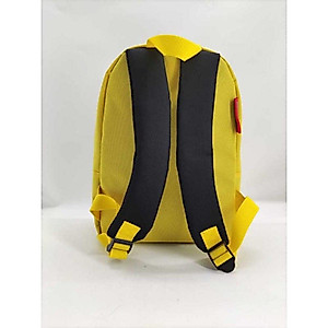 Pokemon 3D Backpack, Rucksack, Backpack, Backpack, 12.6 x 9.8 x 4.3 inches (32 x 25 x 11 cm) 2353 [Parallel Import], Red, Yellow, Black, Blue