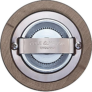 Cole & Mason Sherwood Sand Pepper Mill, Wood Light Brown, 120 mm