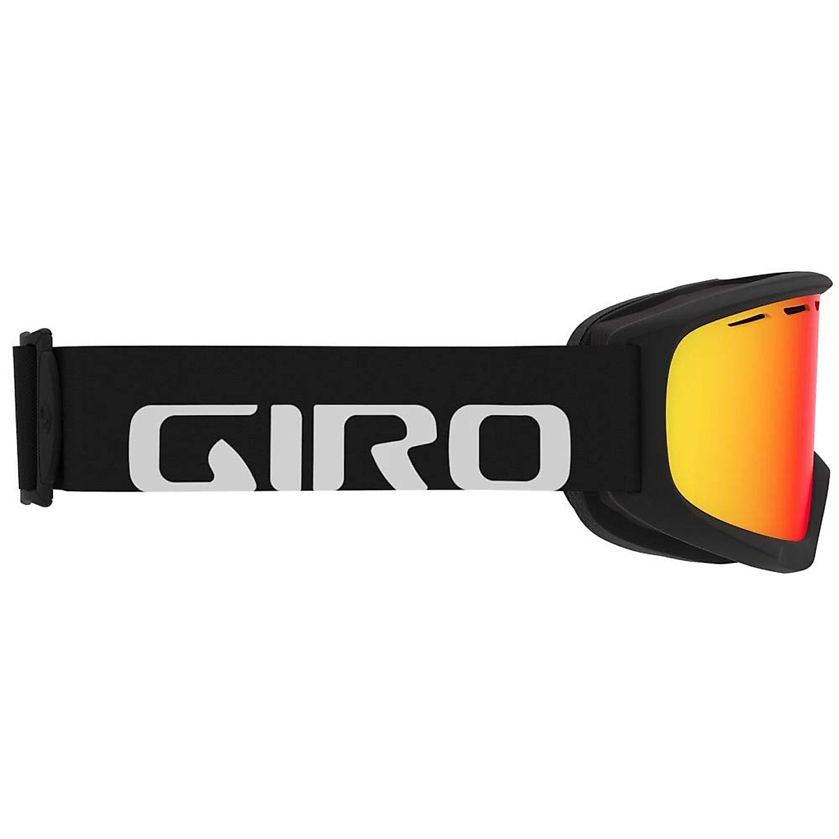 Giro Index OTG Adult Snow Goggles - Black Wordmark Strap with Vivid Ember Lens (2021)