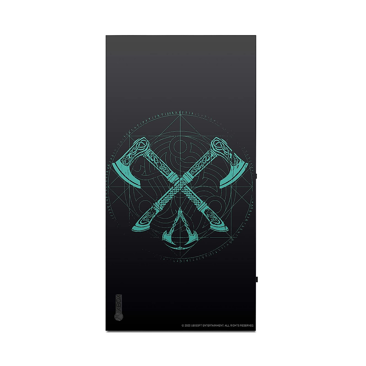 Head Case Designs Officially Licensed Assassin's Creed Dual Axes Valhalla Key Art Matte Vinyl Sticker Gaming Skin Decal Cover Compatible With Xbox Series X Console