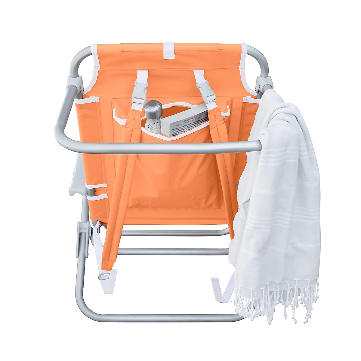 Hurley Deluxe Backpack Beach Chair, One Size, Turquoise