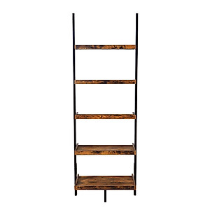 Convenience Concepts American Heritage Bookshelf Ladder, Barnwood/Black
