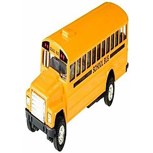 Toysmith Pull-Back School Bus (5-Inch)