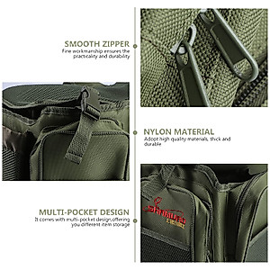 Happyyami 1pc Box Multifunctional Fishing Box Fishing Bag Fishing Accessory Bag Portable Toolbox Fishing Carrier Bag Plastic Backpack Mutitool Fishing Backpacks Abs Container Coat