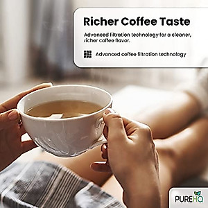 Reusable K Cups for K-Slim, Keurig Supreme, K-Supreme Plus with Coffee Scoop Funnel by PureHQ - Refillable Kcup for Keurig Supreme Coffee Maker - MultiStream Coffee Pods Filter - 3 Pack