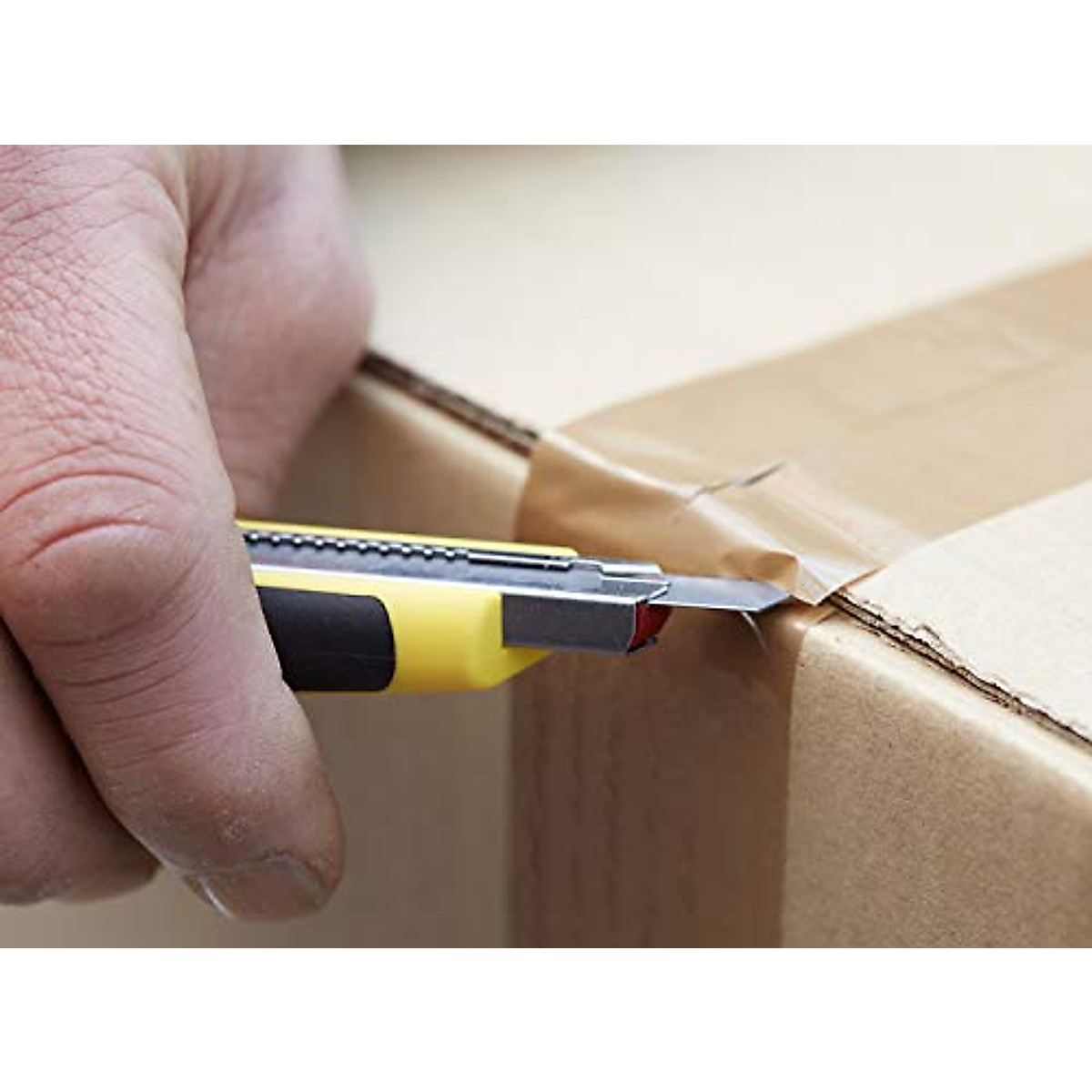 Stanley 0-11-300 Snap Off Blade in Dispenser (10 piece), Silver