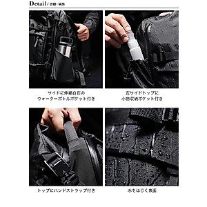 CODEOFBELL X-TYPE - BACKPACK (Pitch Black)