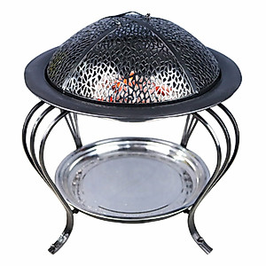 CENALIN Indoor Outdoor Carbon Basin Carbon Furnace Household Furnace Ten War BBQ Carbon Stove Charcoal Fire Basin Roasters([Large Full Set])