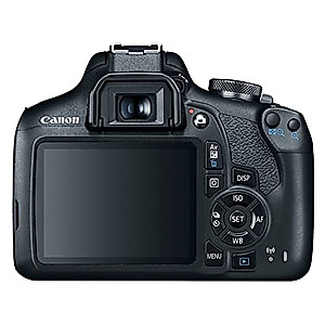 Canon EOS Rebel T7 DSLR Camera w/EF-S 18-55mm f/3.5-5.6 is II Lens + 2X 64GB Memory + Case + Filters + Tripod + More (35pc Bundle)