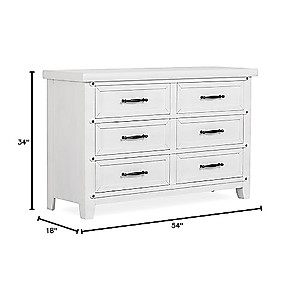 Evolur Andorra Double Dresser