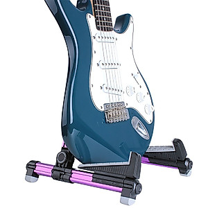ENO Music Folding Acoustic Guitar Stand, Suitable for Electric Guitars - Alumium Alloy Bass Stand