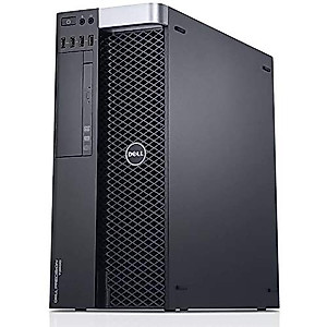 Dell Precision T3600 Workstation E5-1620 Quad Core 3.6Ghz 64GB 500GB Dual DVI Win 10 Pre-Install (Renewed)