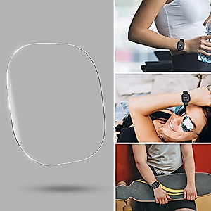 EWUONU [6 Pack Screen Protector Compatible for Fitbit Versa 4/Versa 3/Sense 2//Sense, Flexible Film HD Clear Bubble Free Soft Screen Protector(Not Glass) for Fitbit Sense 2/Sense/Versa 4/3 Smartwatch