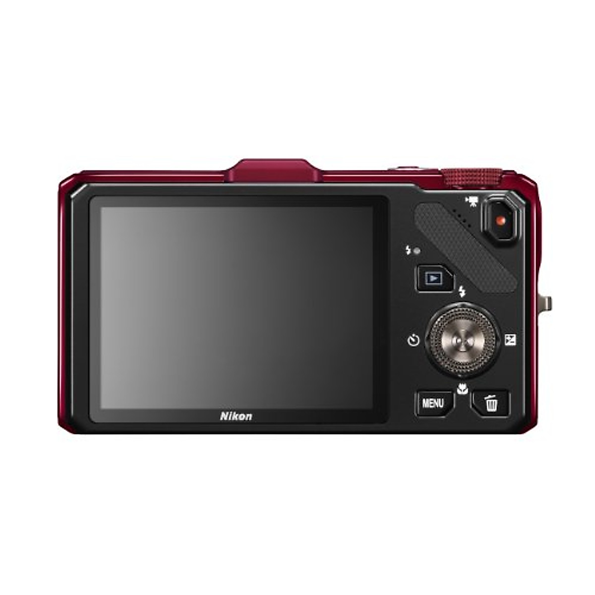 Nikon Coolpix S9300 16.0 MP Digital Camera - Red