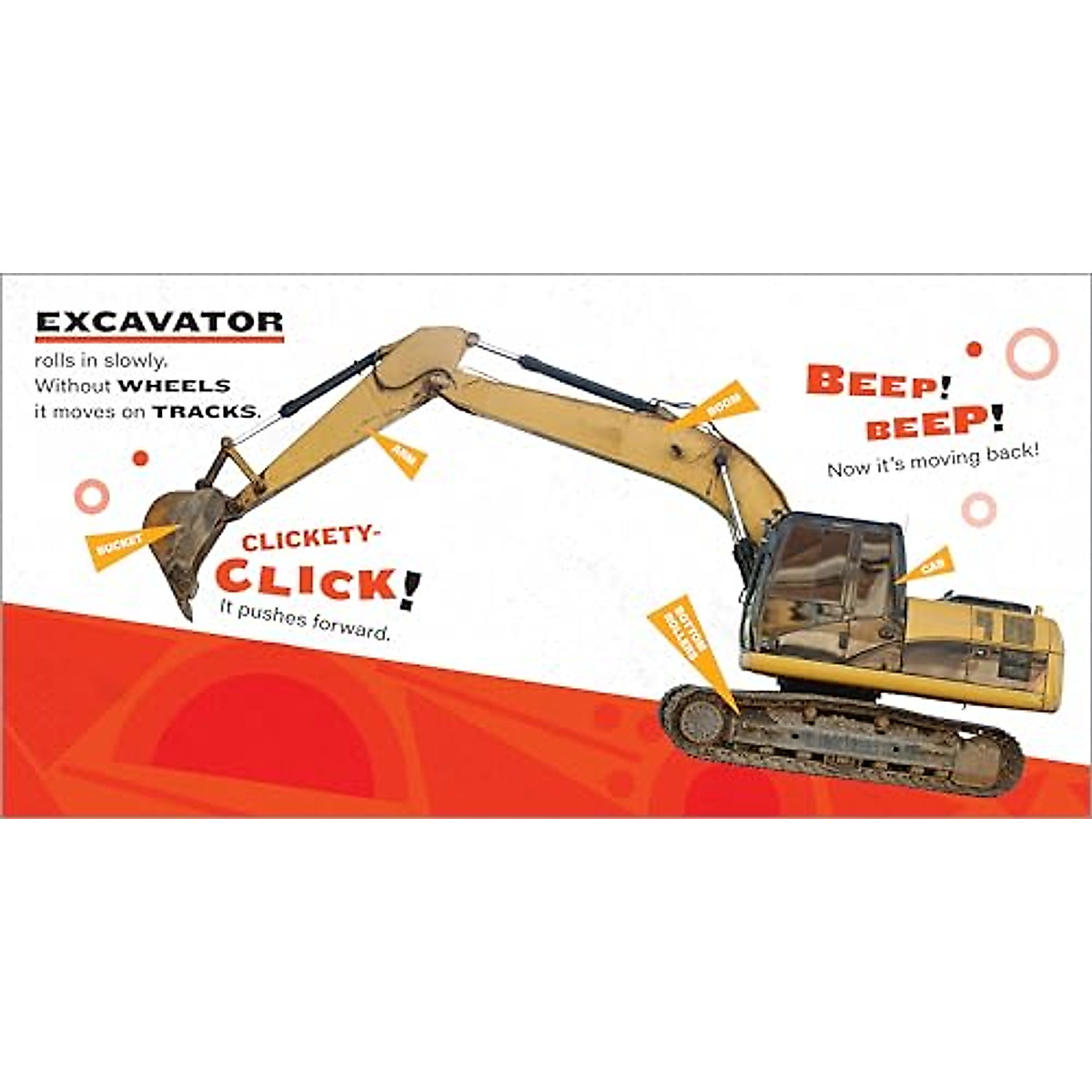 Go, Go, Construction Trucks!: A First Book of Trucks for Toddlers (Go, Go Books)