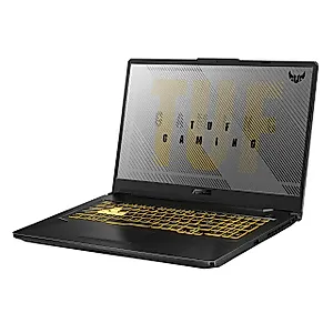 ASUS TUF Gaming A17 Gaming Laptop, 17.3” 120Hz Full HD IPS-Type, AMD Ryzen 7 4800H, GeForce GTX 1650, 16GB DDR4, 512GB PCIe SSD + 1TB HDD, Gigabit Wi-Fi 5, Windows 10 Home, TUF706IH-ES75