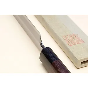 Yoshihiro Hongasumi White Steel Sakimaru Takobiki Sushi Sashimi Japanese Knife (11.8'' (300mm))