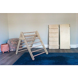 Joey CO. Montessori Climbing Triangle, Montessori Style Indoor Play Gym for Children, CPSIA Tested Waldorf Triangle for Toddlers and Kids