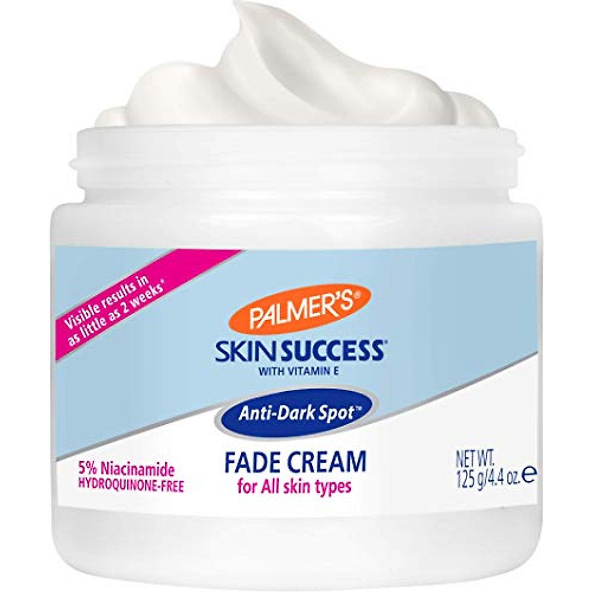 Palmer's Skin Success Anti-Dark Spot Fade Cream with Vitamin E and Niacinamide, Helps Reduce Dark Spots and Age Spots, Face Cream for All Skin Types, 4.4 Ounce
