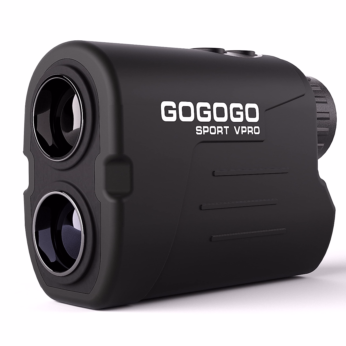 Gogogo Sport Vpro Laser Golf/Hunting Rangefinder, 6X Magnification Clear View 650/1200 Yards Laser Range Finder, Lightweight, Slope, Pin-Seeker & Flag-Lock & Vibration (650 Yard)