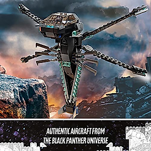 LEGO® Super Heroes Marvel Black Panther Dragon Flyer 76186 Building Kit Toy; Create The Final Battle Scene from Avengers: Endgame