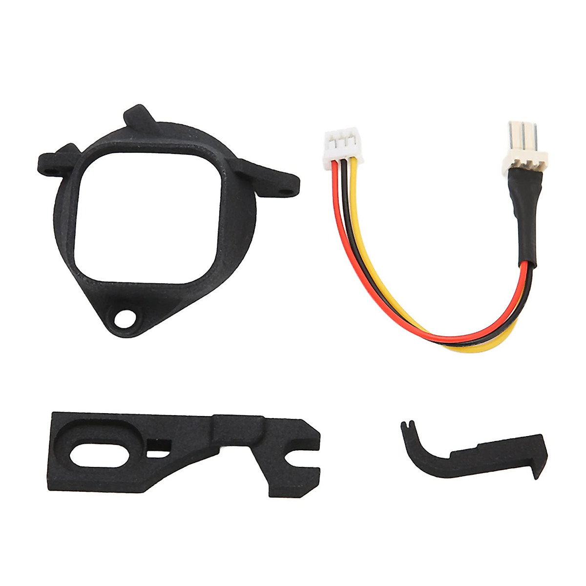 Mini Fan 3D Print Mount Kit, Stable Console Brushless Mount Professional Keep Silent for Game Controller
