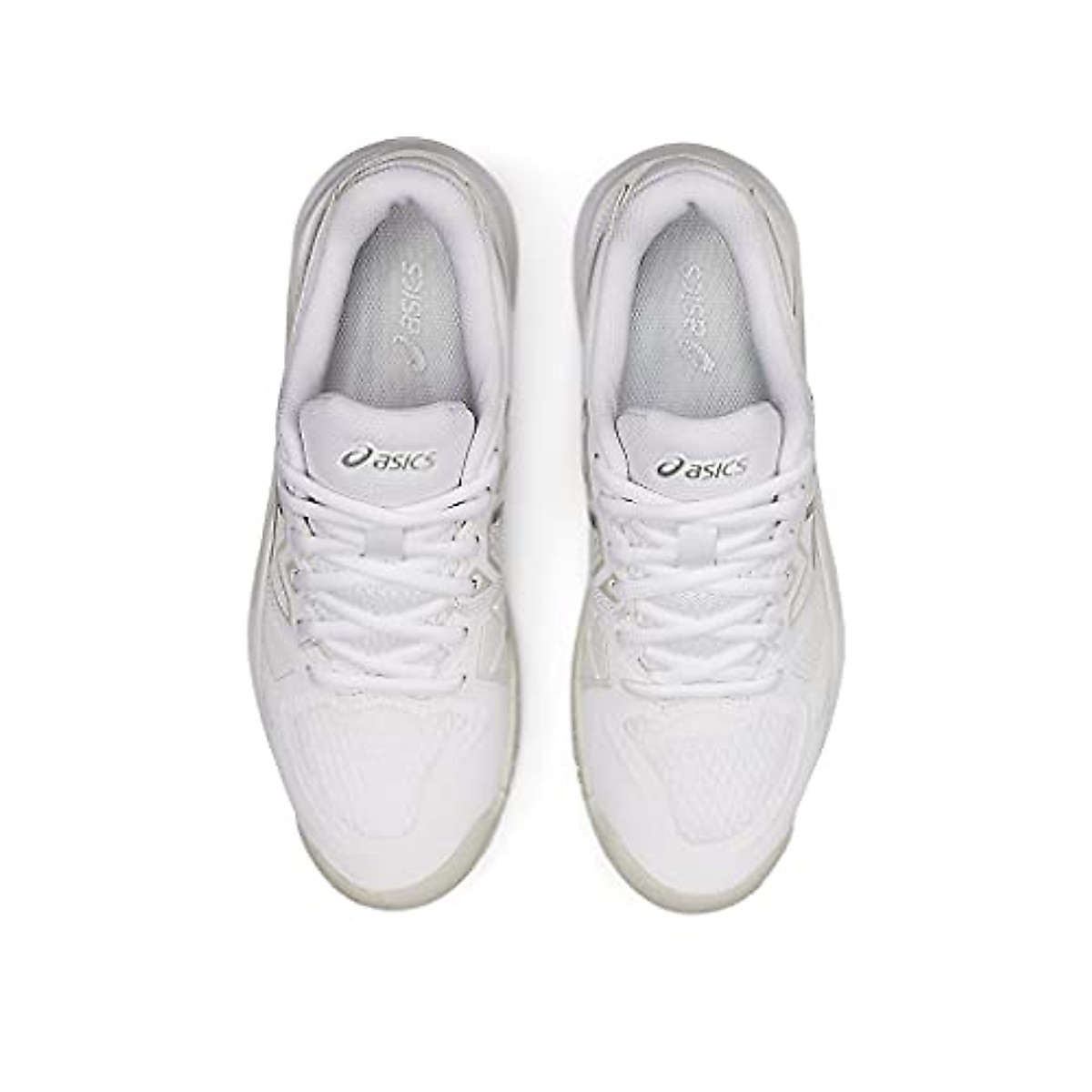 ASICS Women's Gel-Challenger 13 Tennis Shoes, 8.5, White/Pure Silver