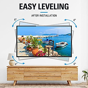 Mounting Dream TV Mount TV Wall Mount for Most 42-75 Inch TVs, Full Motion Articulating Wall Mount TV Bracket with Swivel and Tilt, Max VESA 600x400mm, Up to 100lbs, Fits 16" Wood Studs MD2619