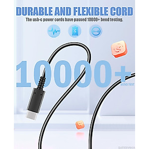 15V 2.6A AC Adapter Replacement for Nin-tendo Switch Game Console Switch Lite, Switch Dock Switch Pro Controller, Wall Charger with 5ft Type C Cable (Support TV Mode/Dock Station)