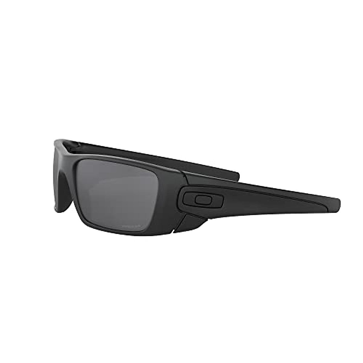Oakley SI Men's OO9096 Fuel Cell Rectangular Sunglasses, Matte Black/Prizm Black Polarized, 60 mm