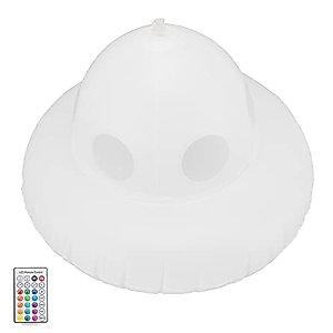 Hyuduo Floating Pool Ball Light Colorful Solar Energy Auto Charging No Battery Required IP68 Waterproof Weatherproof Remote Control Premium PVC Swimming Pool,Garden Decoration,etc