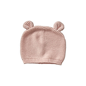 GAP Unisex Baby Garter Hat, Milkshake Pink, 0-3 Months US