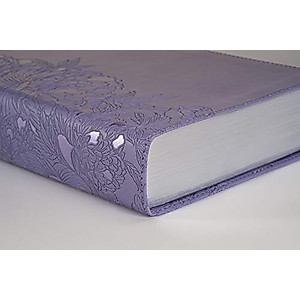 KJV Personal Size Giant Print Holy Bible (Red Letter, LeatherLike, Peony Lavender, Indexed): Includes Free Access to the Filament Bible App Delivering ... Notes, Devotionals, Worship Music, and Video