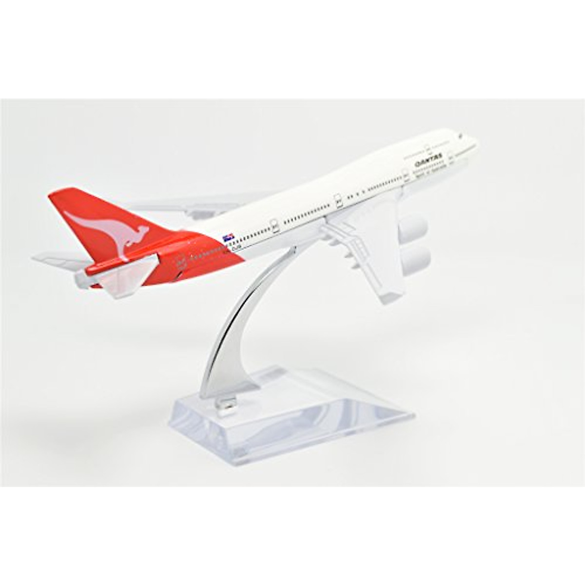 TANG DYNASTY(TM) 1:400 16cm B747-400 Qantas Metal Airplane Model Plane Toy Plane Model