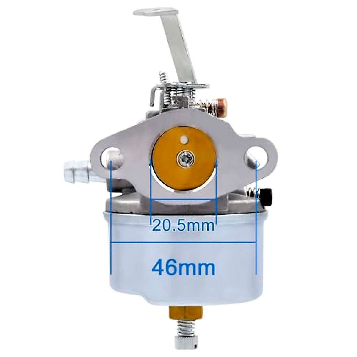 FitBest 631793 631440 Carburetor with Gasket for Tecumseh 6323230 632272 632631 632235 631867 631828 632019A 632019 631067 631067A 520922 fits H70 H80 7HP 8HP 9HP Engine