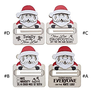 Christmas Money and Gift Card Clip Santa Claus Shape, Versatile Storage Solution for Cash and Cards