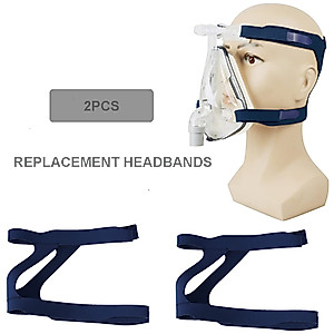 2Pcs Universal Headbands Replacement Strap, Blue