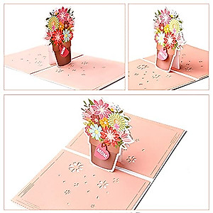 Mothers Day Card From Daughter Son, Mothers Day Pop Up Card With Envelopes, Happy Funny Mothers Day Card, Mothers Day Gifts, Birthday Card, Thanksgiving Cards, Thank You card.