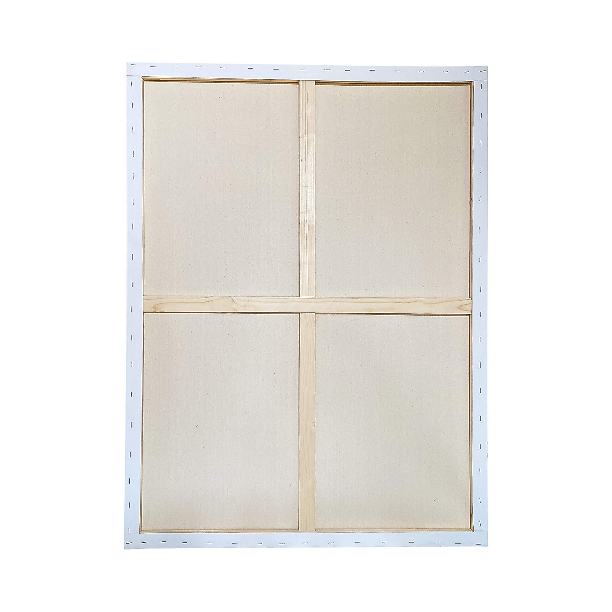 milo Pro Stretched Artist Canvas | 30x40 inch | Pack of 4 | 3/4” inch Thick Studio Profile | Ready to Paint 11 oz Primed Heavy Duty Large Canvas Art Supplies for Painting