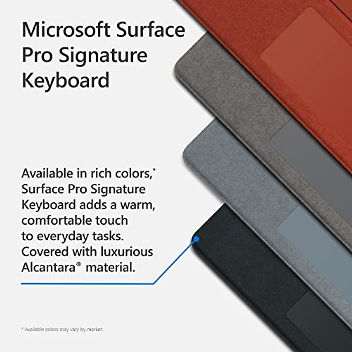 Microsoft Surface Pro Signature Keyboard - Poppy Red — 🛍️ The Retail Market