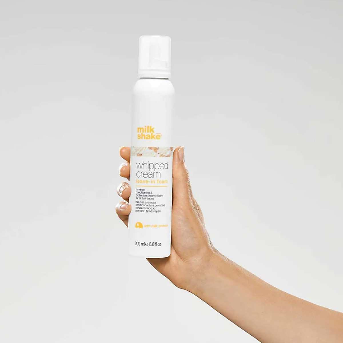 milk_shake Whipped Cream Leave In Foam, 6.8 Fl Oz (Pack of 1)