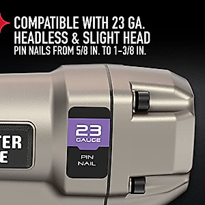 PORTER-CABLE Pin Nailer, 23-Gauge, 1-3/8-Inch (PIN138)