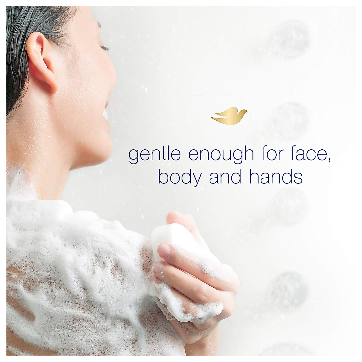 Dove Beauty Bar Gently Cleanses and Nourishes Sensitive Skin Effectively Washes Away Bacteria While Nourishing Your Skin, 3.75 oz (Pack of 16)