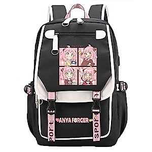 COSABZ Anime Anya Forger Backpack Cosplay Kawaii Backpack Schoolbag Mochila Rucksack 2