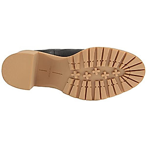 Dolce Vita Women's Coen Fashion Boot, Black Leather H2O, 9