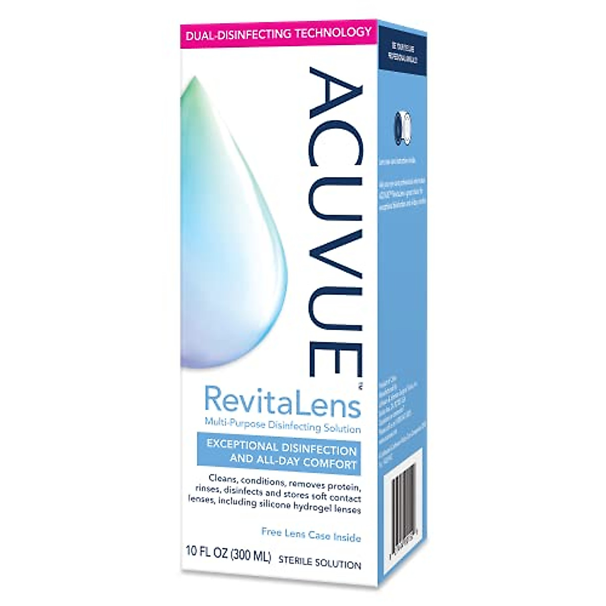 ACUVUE® RevitaLens Multi-Purpose Disinfecting Solution, 10 oz. (Pack of 4)
