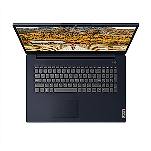 Lenovo IdeaPad 3 Laptop, 15.6" HD+ Display, AMD Ryzen 5 5500U, 8GB RAM, 512GB Storage, AMD Radeon 7 Graphics, Windows 11 Home, Abyss Blue