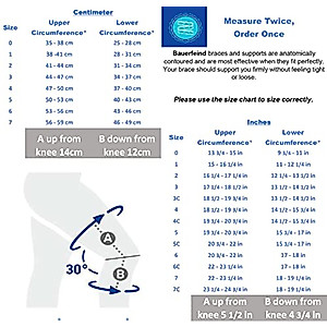 Bauerfeind - GenuTrain - Knee Brace - Targeted Support for Pain Relief and Stabilization of The Knee, Provides Relief of Weak, Swollen, and Injured Knees- Size 2 - Color Black